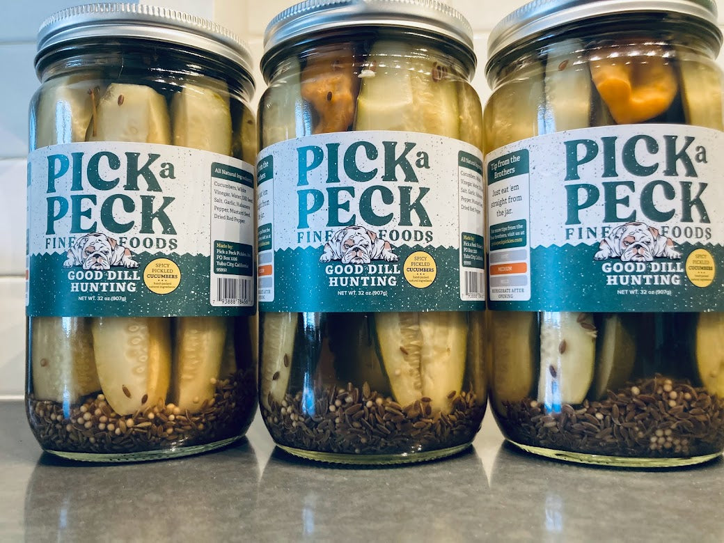 Good Dill Hunting (2-Pack of Pickles) – Pick-A-Peck Pickles